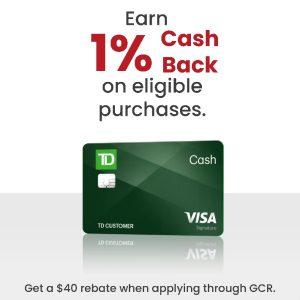 TD Cash Back Visa for Essentials: Grocery, Gas, and More
