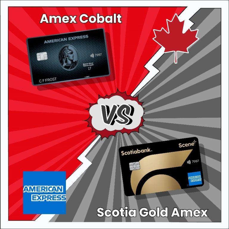Amex Cobalt vs. Scotia Gold Amex: Which Card is the Best?