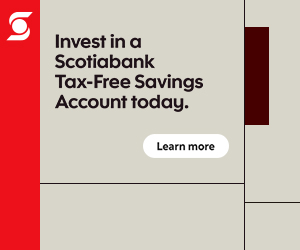 Scotiabank TFSA 2025 Cash Back Rebates Canada